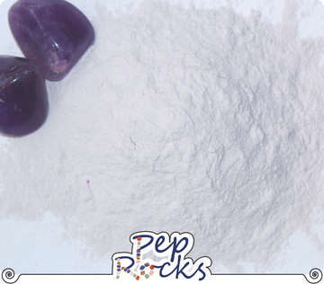 Crushed gemstones, crystals and rocks in sand and powder forms. – PEP Rocks